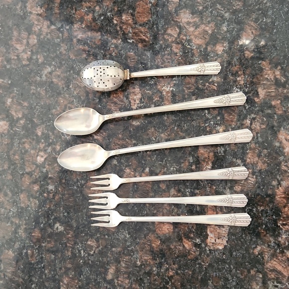 wm a rodgers a1 plus | Dining | Vintage Wm A Rodgers Silver Serving Set ...